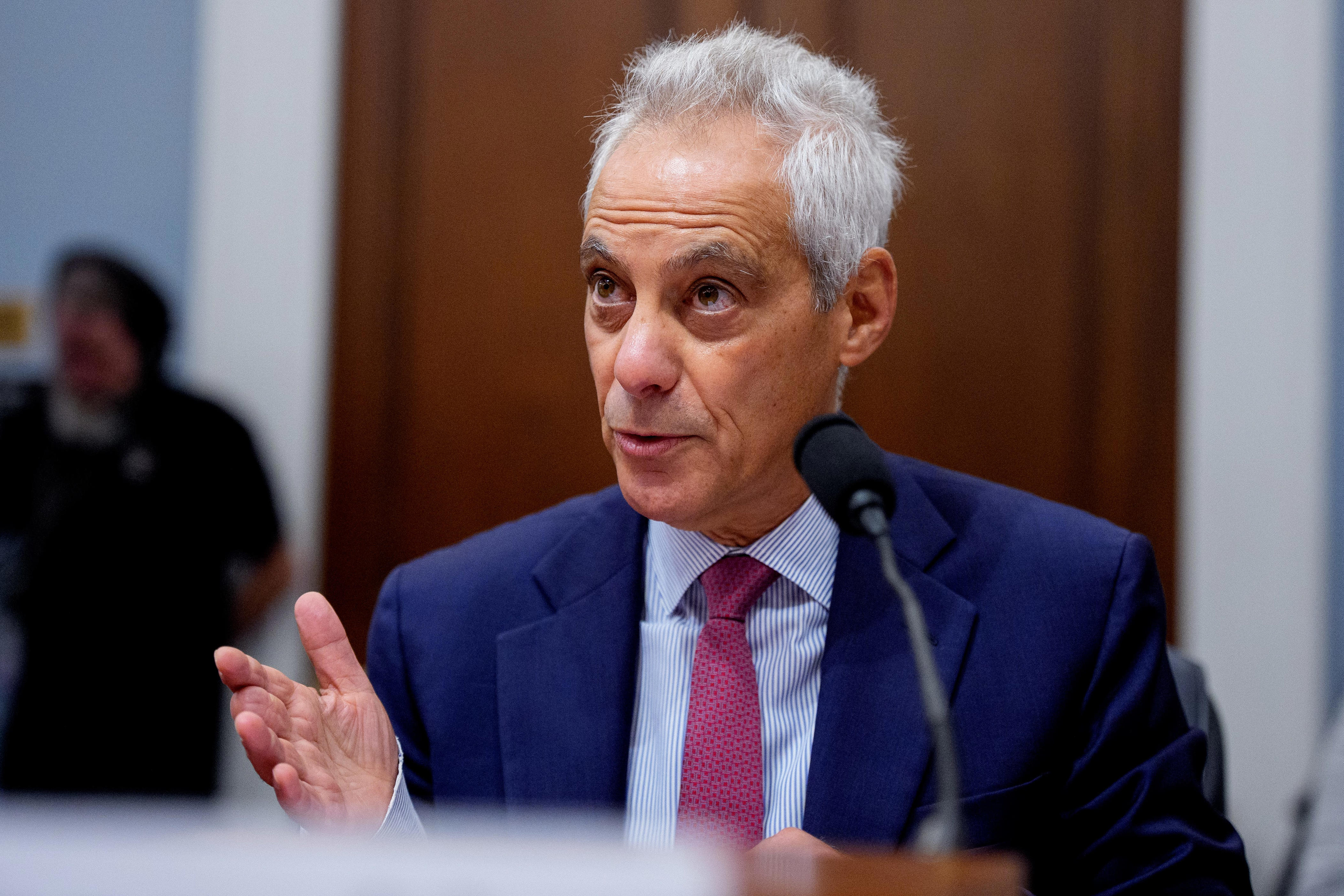 Ex-mayor Emanuel pitches government retirement age