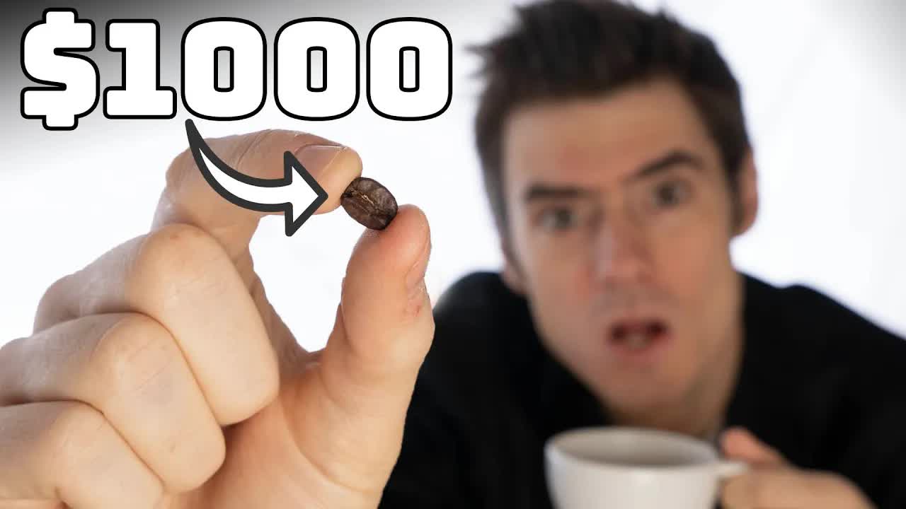 I made the world's most expensive cup of coffee