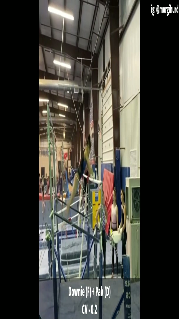 Skills & combos Morgan Hurd trained but never competed + an Amanar at ...