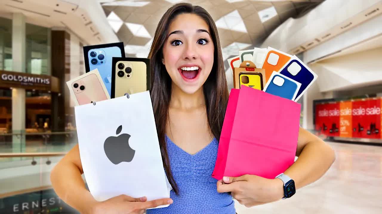 I went on an iPhone shopping spree!