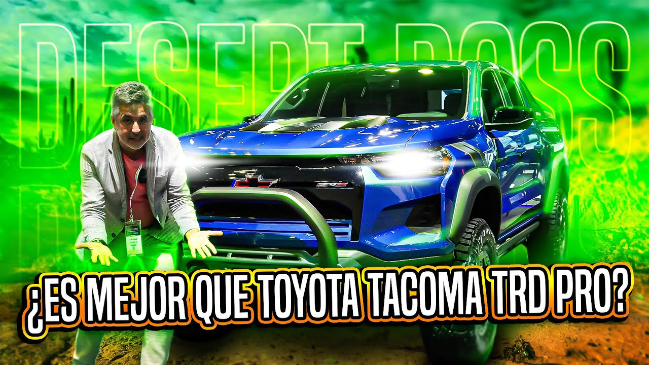 2023 Chevrolet Colorado ZR2 Desert Boss • ¿Es mejor que Toyota Tacoma ...
