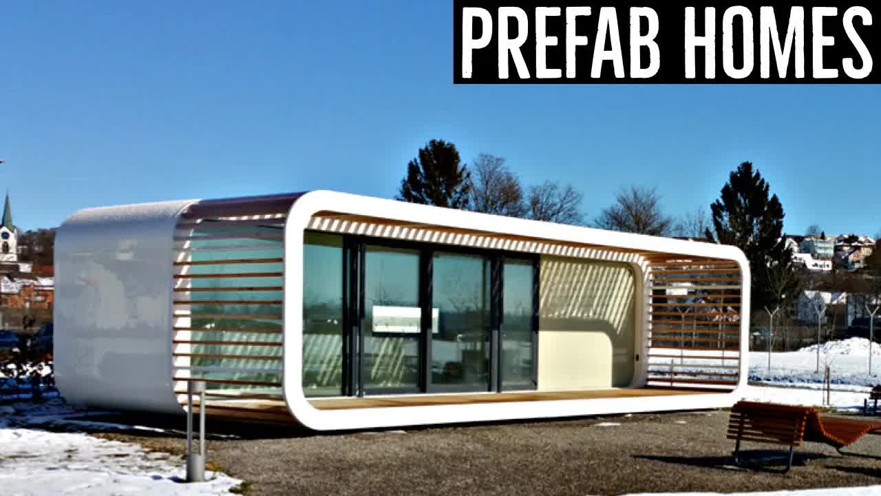 This ultra modern prefab home is officially in North America