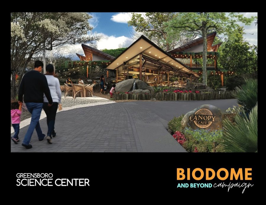 Greensboro Science Center announces new café, retail and rental complex