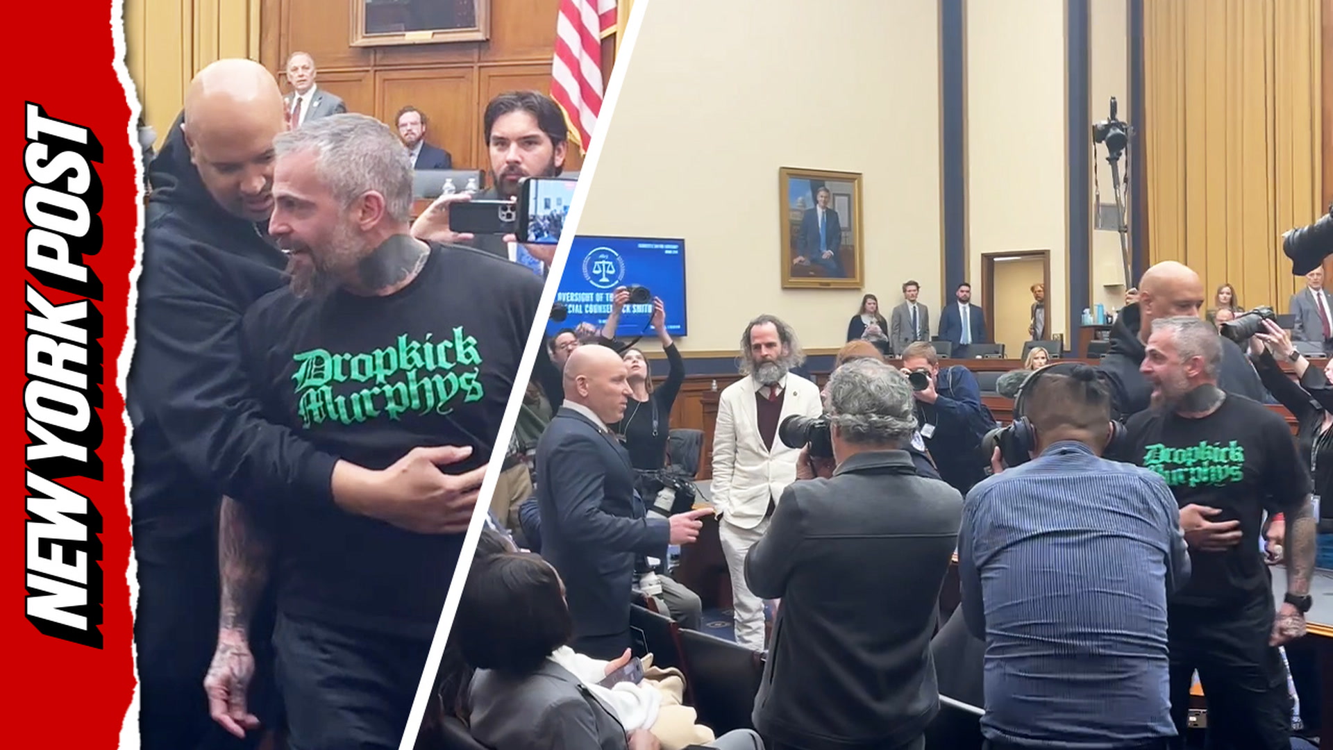 Ex-DC cop Michael Fanone escorted out of Jack Smith hearing after ...