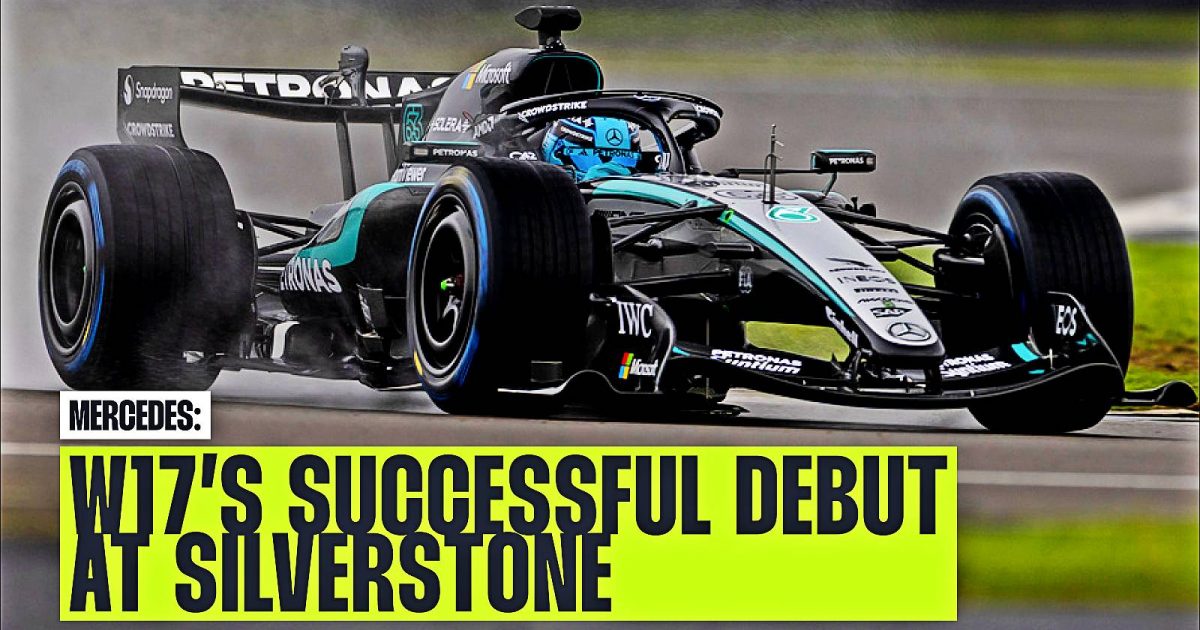 Mercedes completes filming day shakedown with W17