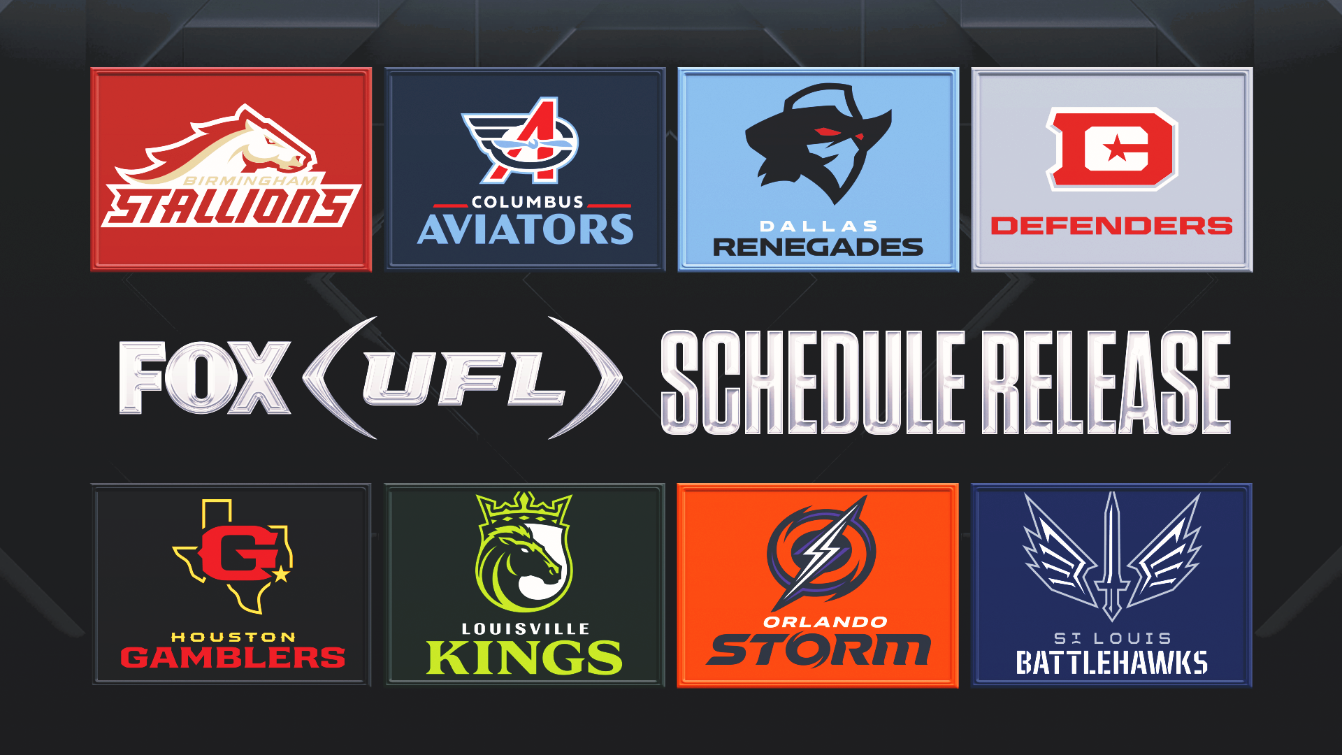 UFL 2026: Full regular-season schedule released for all 8 teams