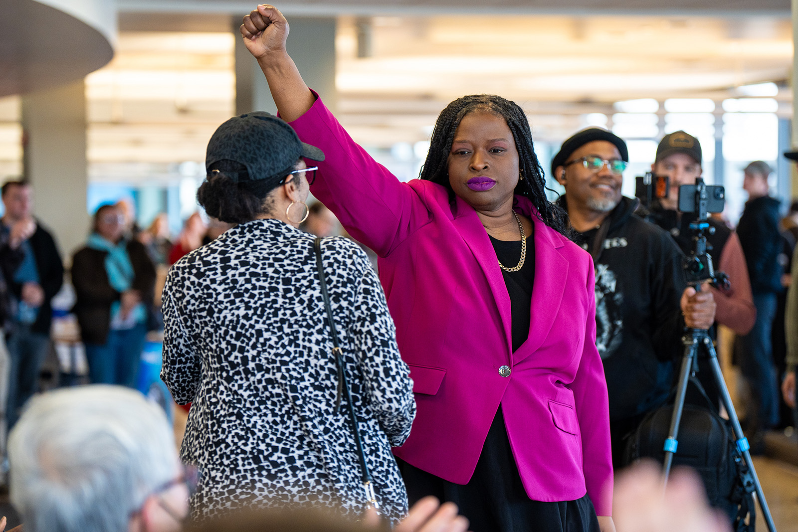 Minnesota church protest leader Nekima Levy Armstrong arrested, say ...