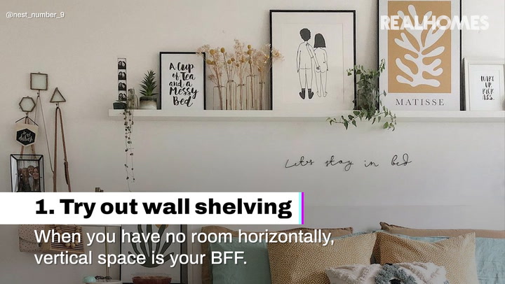 Small bedroom storage ideas