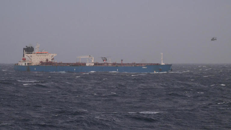 'We will let nothing pass': France intercepts Russia-linked oil tanker ...