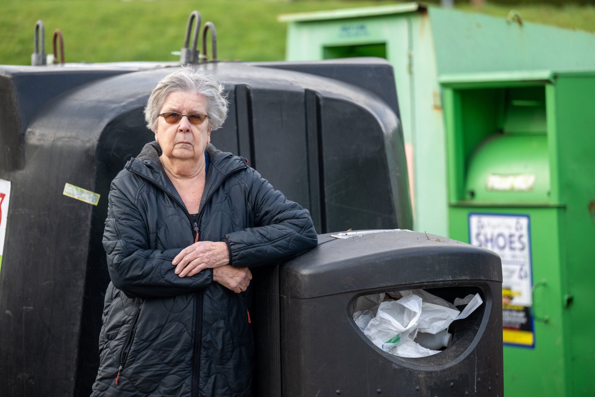Elderly mum faces court for alleged 'fly-tipping' box