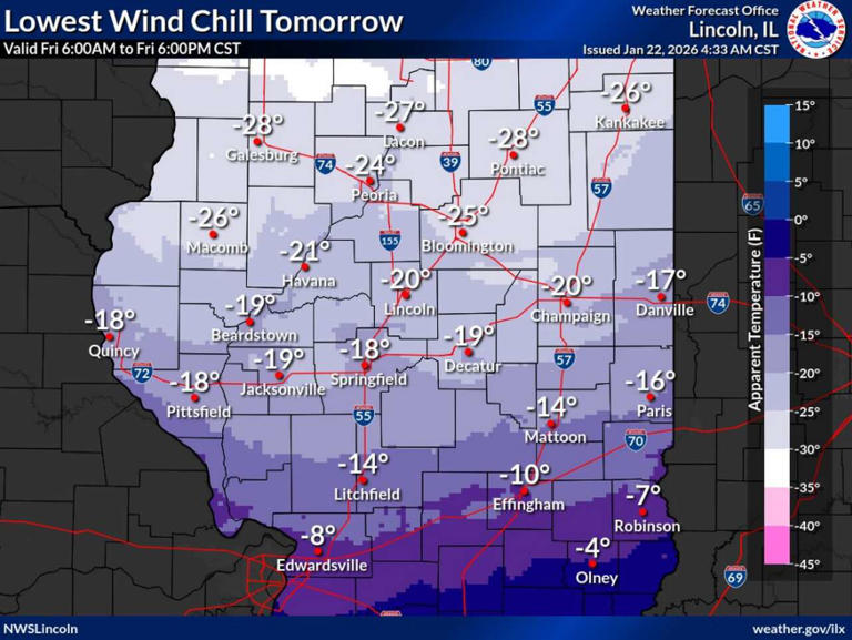 Winter storm warnings issued for St. Louis metro for weekend snow storm
