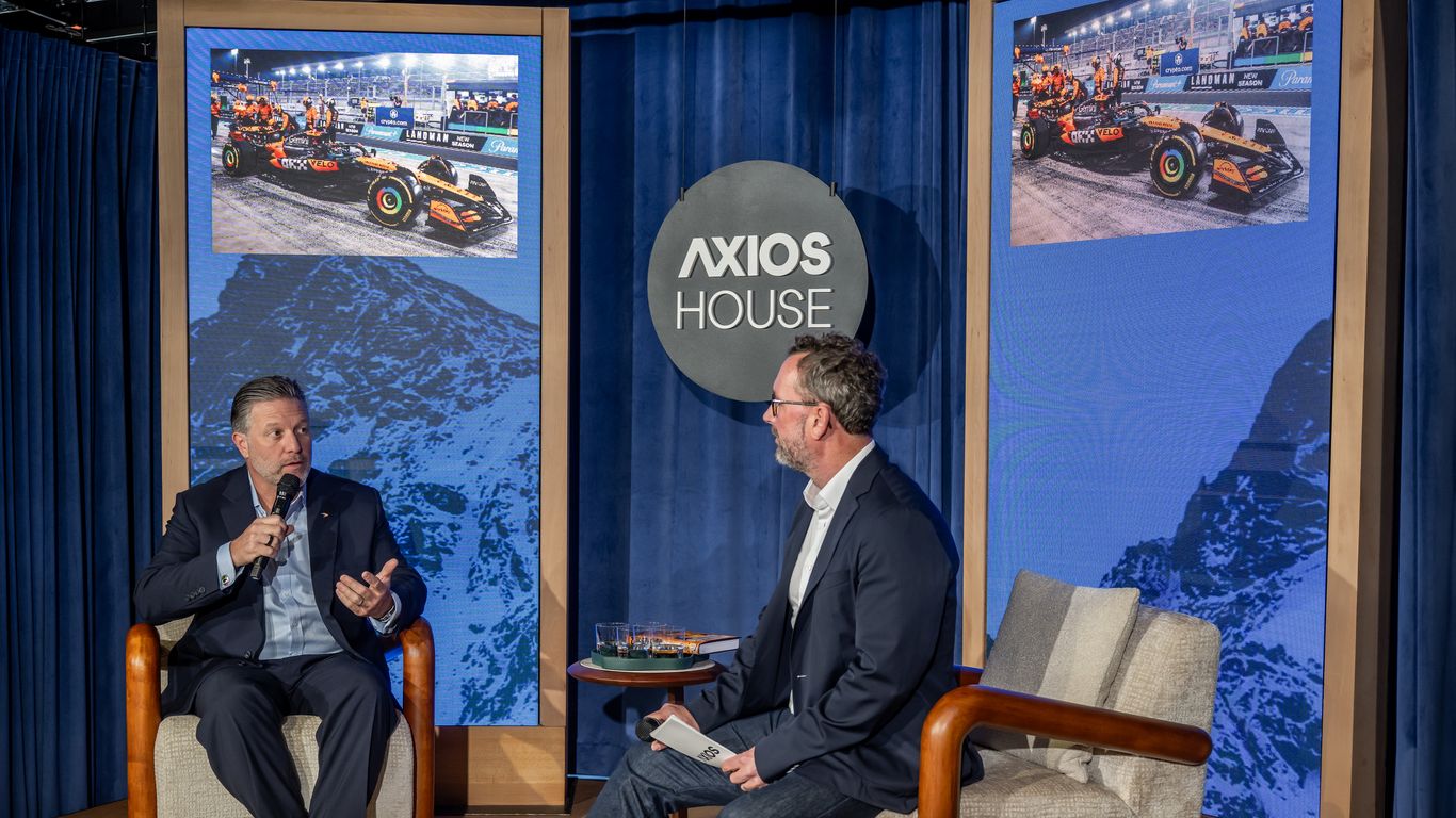 Axios House: "Everything is a competition," McLaren Racing chief says