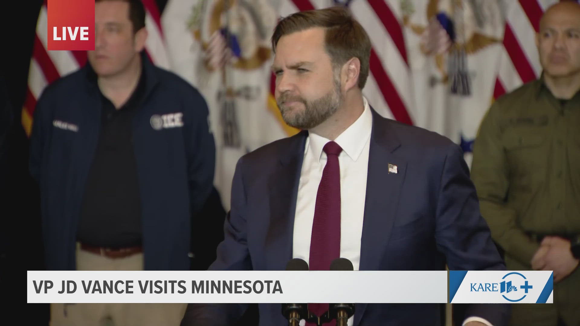 Vance on Insurrection Act: 'Not needed now ... could change'