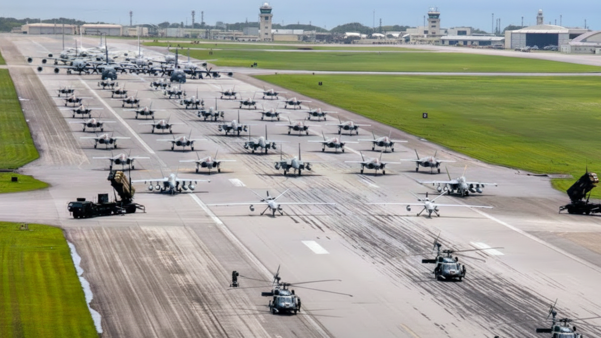 How the US built a $9 billion secret military base