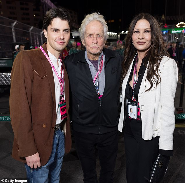 Michael Douglas and Catherine Zeta Jones's liberal nepo baby son is ...