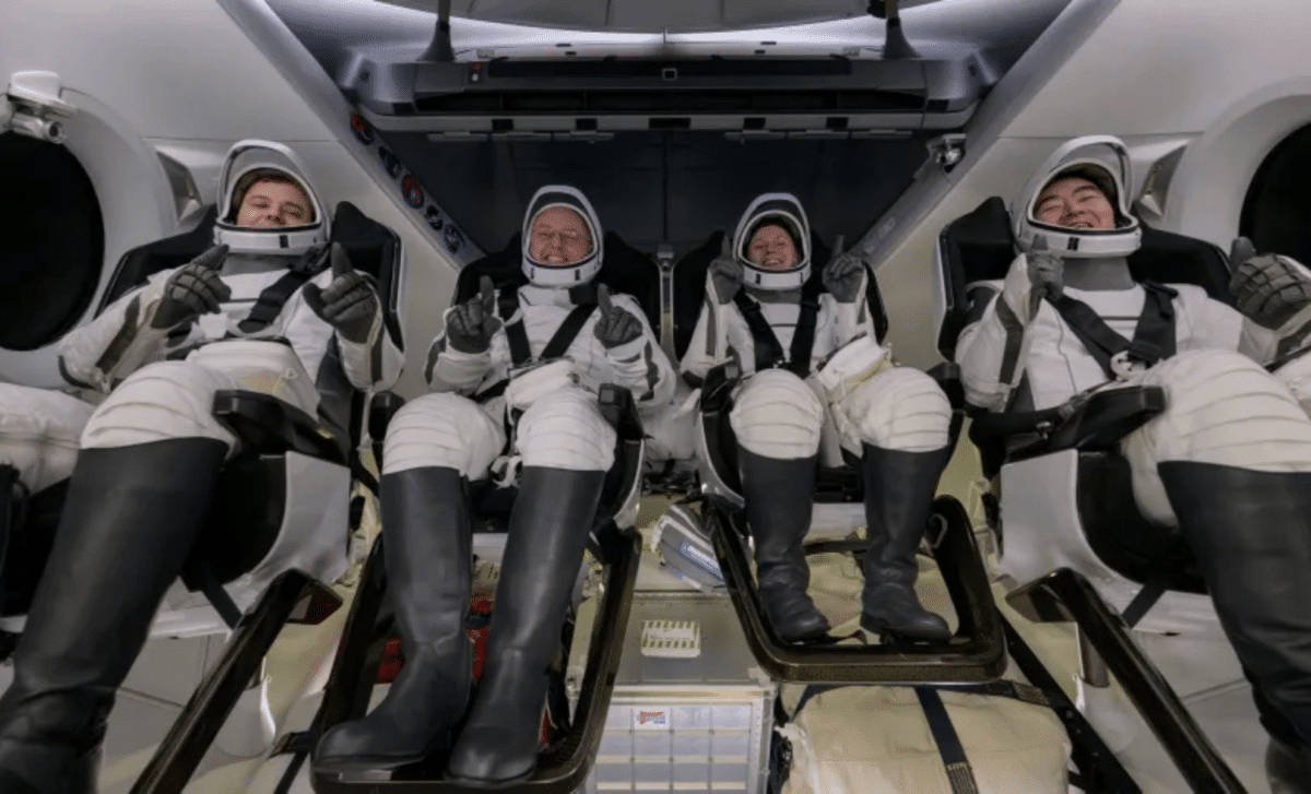 Critical medical device saves ISS crew during emergency return