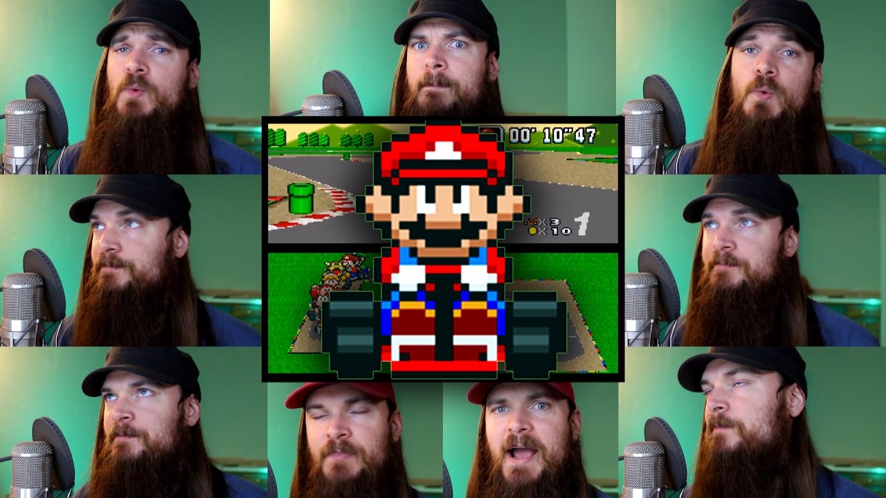 Super Mario Kart - Mario Circuit acapella