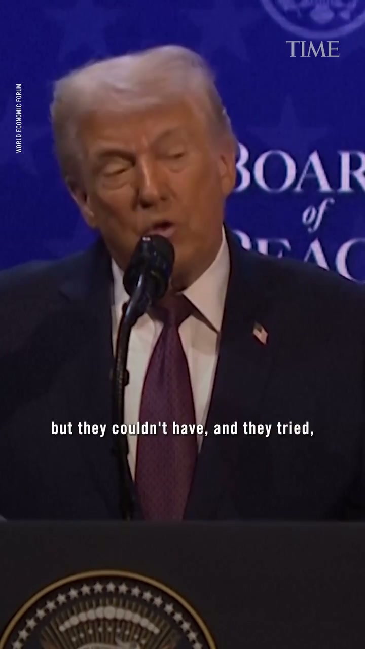 Trump unveils Gaza ‘Board of Peace’ and lauds overseas accomplishments