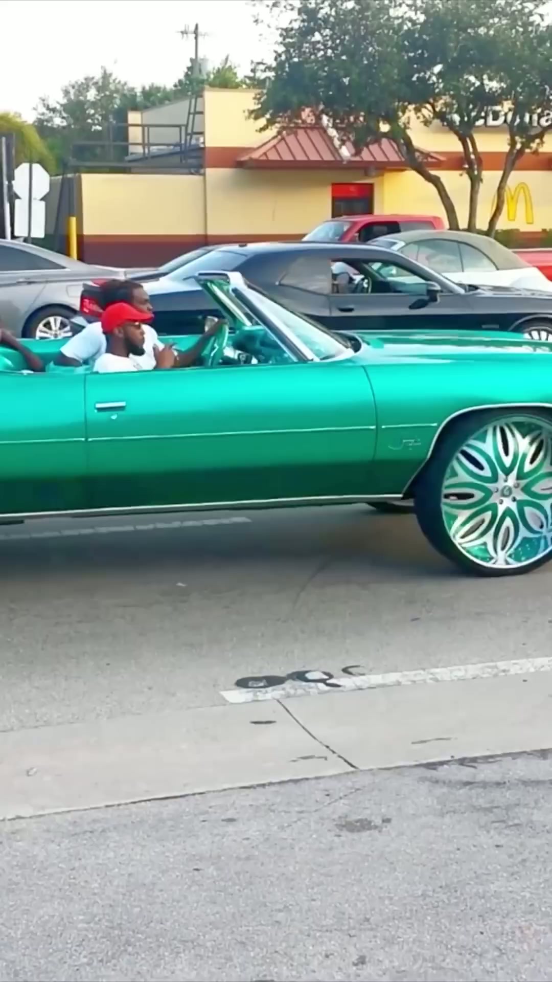 Nava’s 72 Chevy vert on 30’s Forgiatos