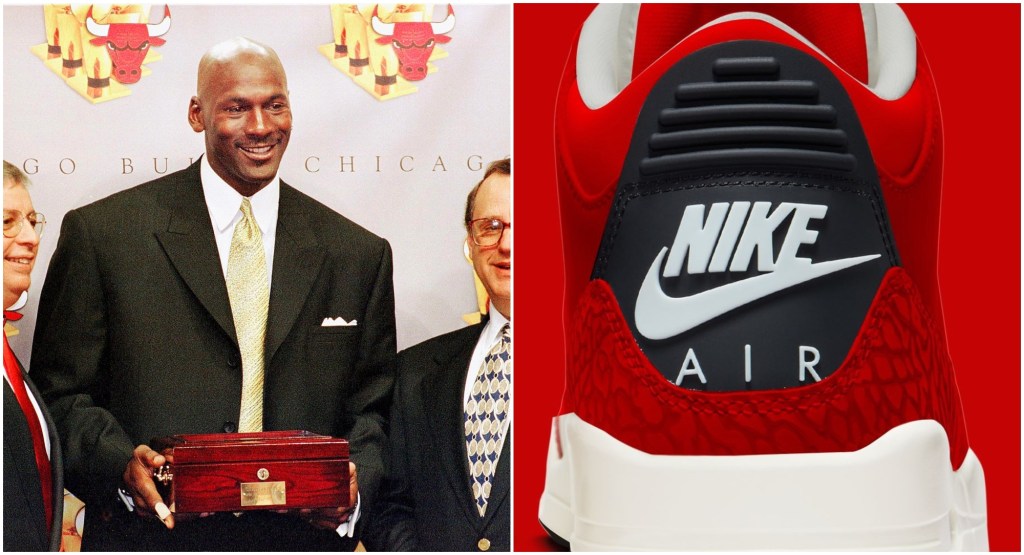 Michael Jordan's Air Jordan 3 is coming out in a new 'Santa' style this ...