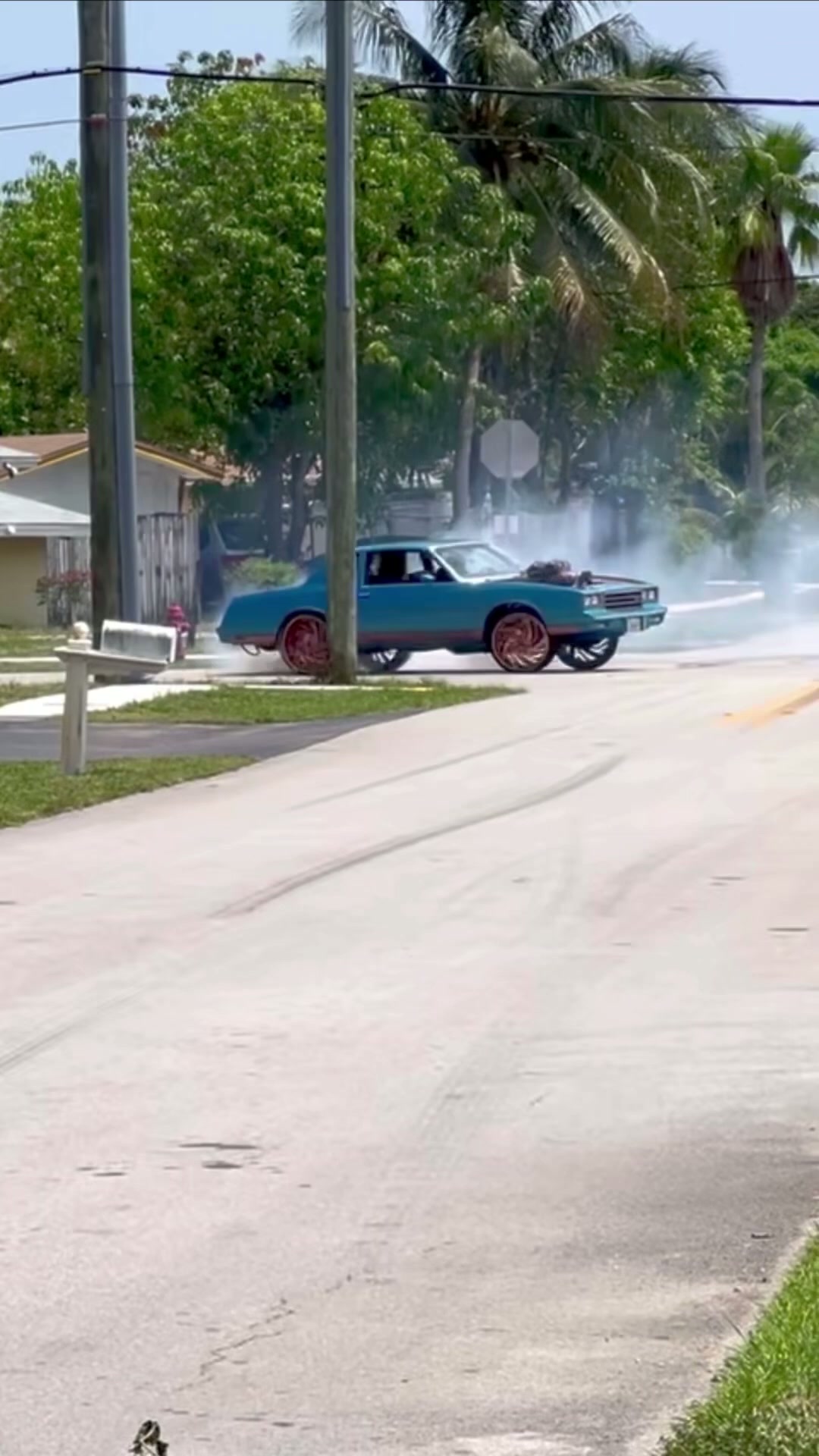 @classicman5180 Supercharged Monte Carlo on 24’s Doin Donuts in the Hood