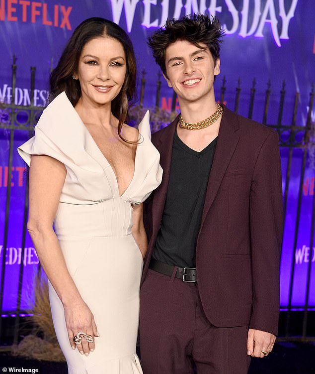 Michael Douglas and Catherine Zeta Jones's liberal nepo baby son is ...