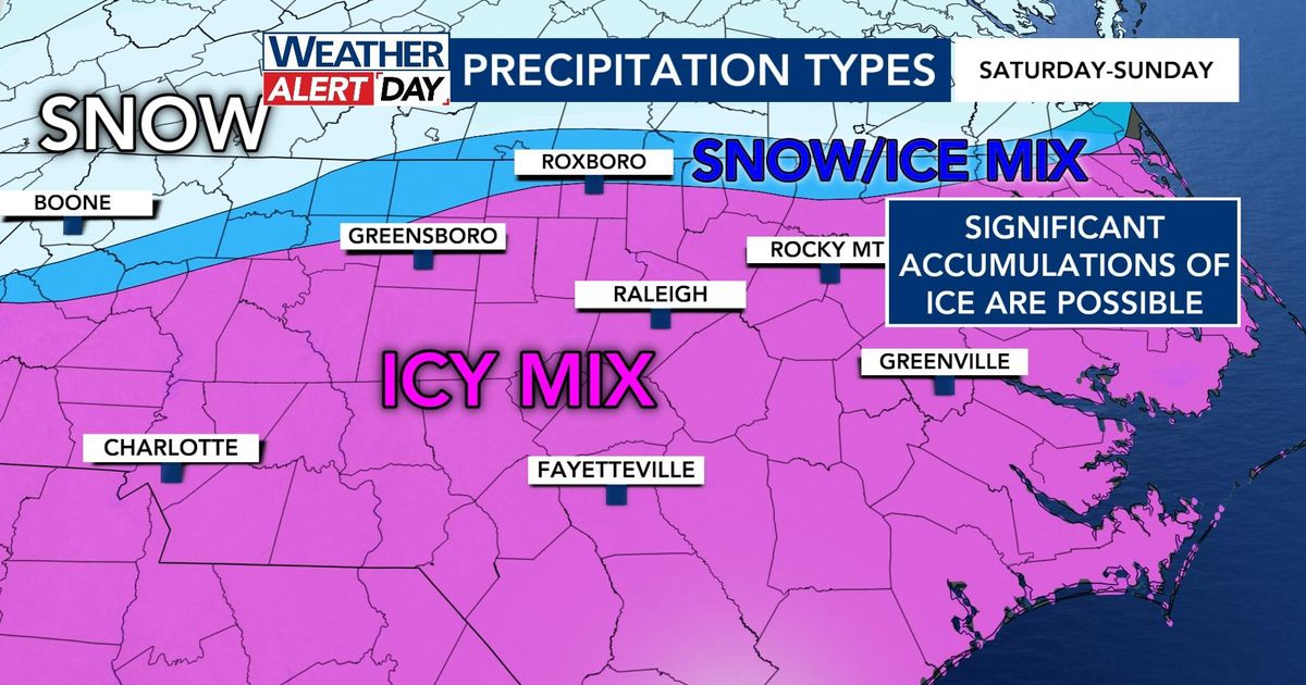 Ask the meteorologist: The 'warm nose' and how it impacts what type of ...