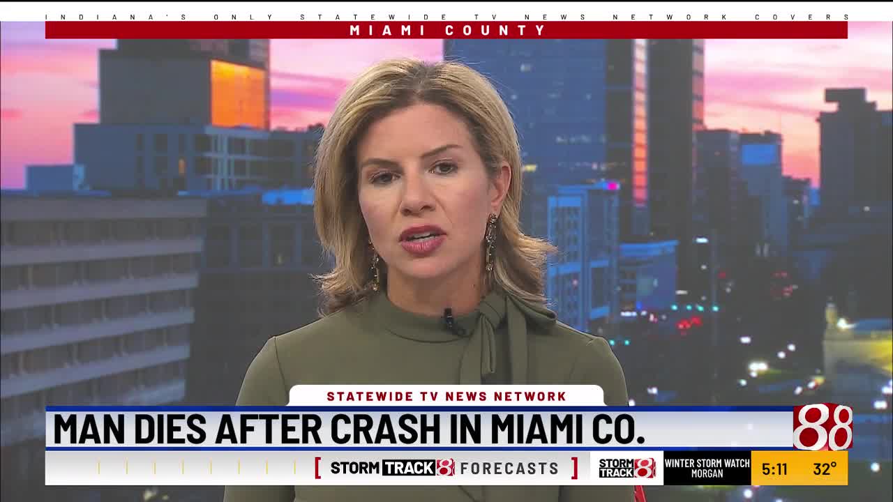 Man dies after crash in Miami County