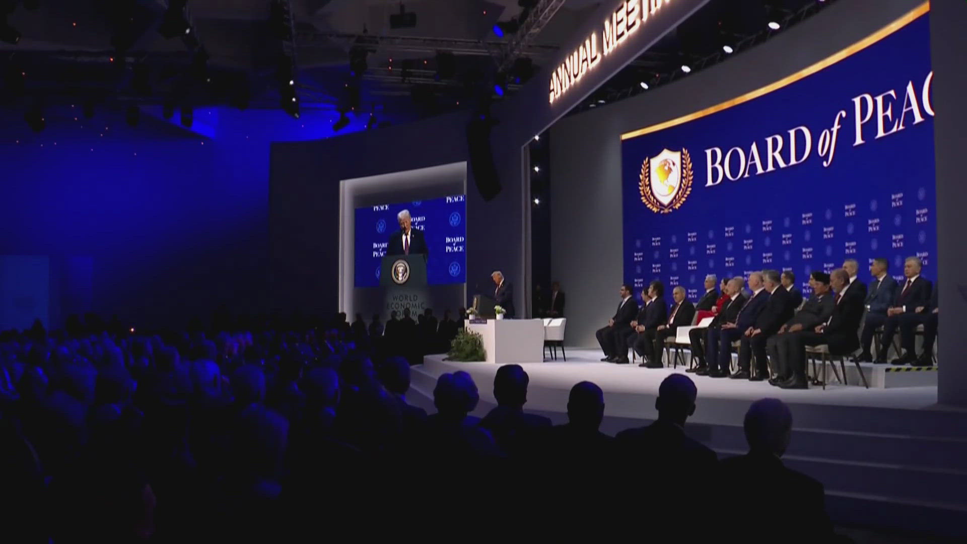 Trump rolls out his Board of Peace at the Davos forum, but many top US ...