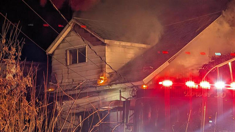 Photos: Crews respond to Hastings house fire
