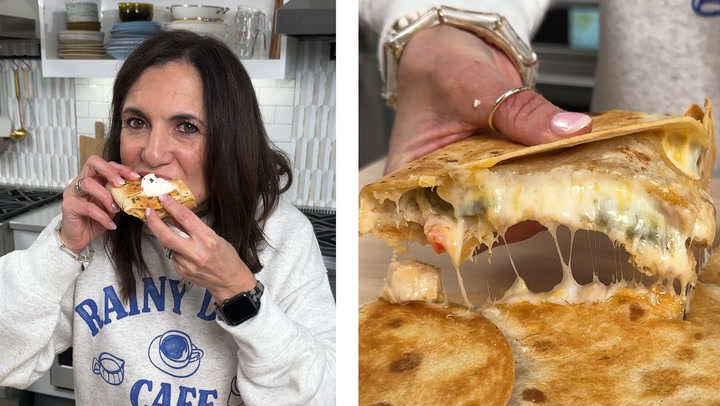 How to make sheet pan quesadillas