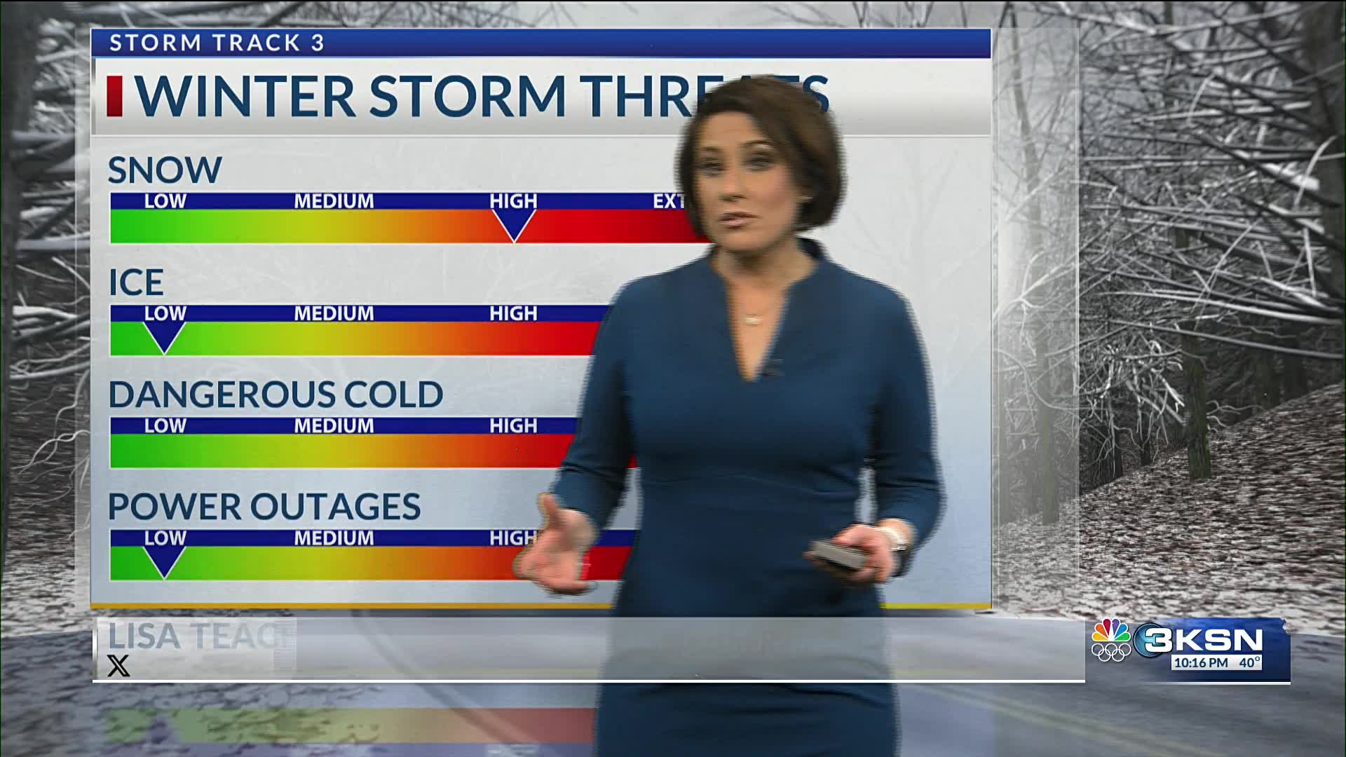 Thursday overnight weather update