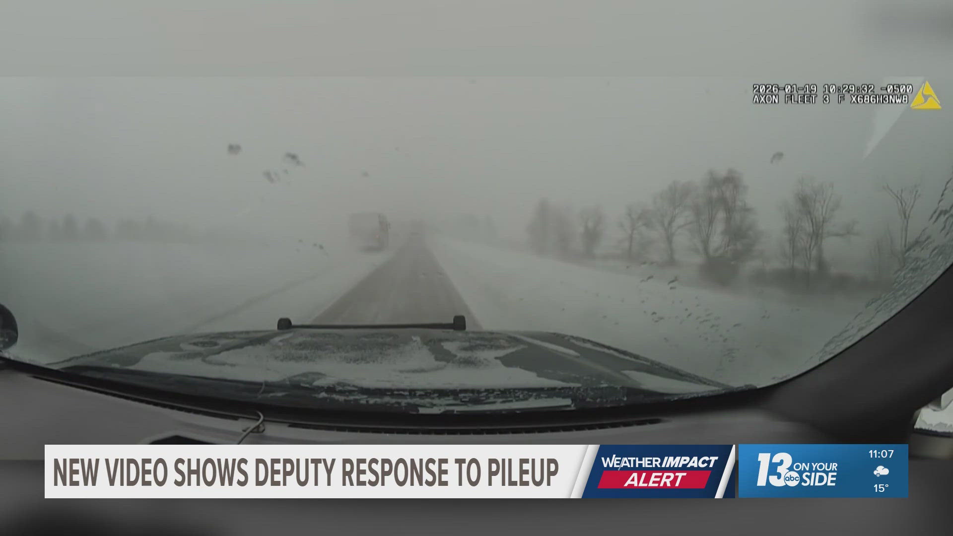 New video shows deputy's view responding to 100+ car pileup in Ottawa ...