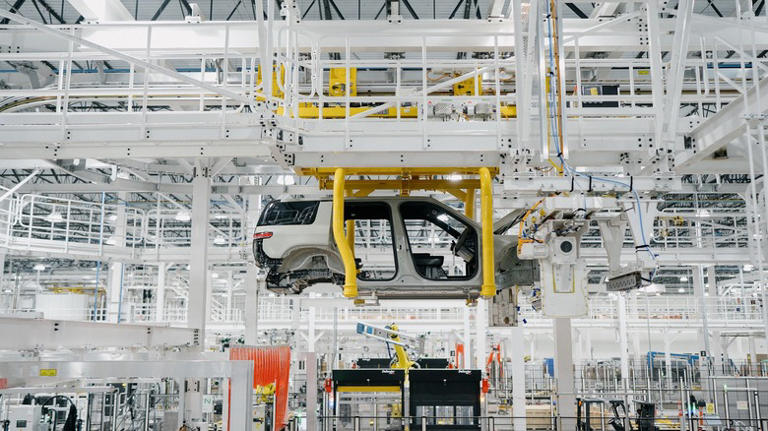 Where are Rivian EVs made?