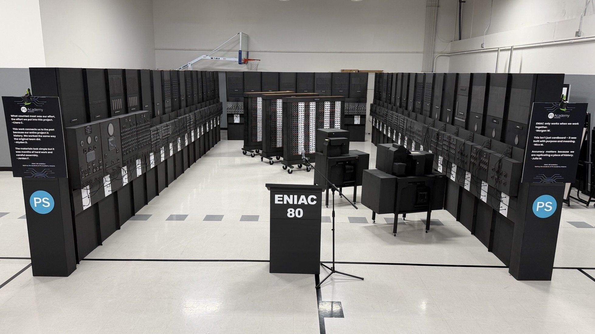 How 80 autistic students built an amazing replica of the ginormous ...