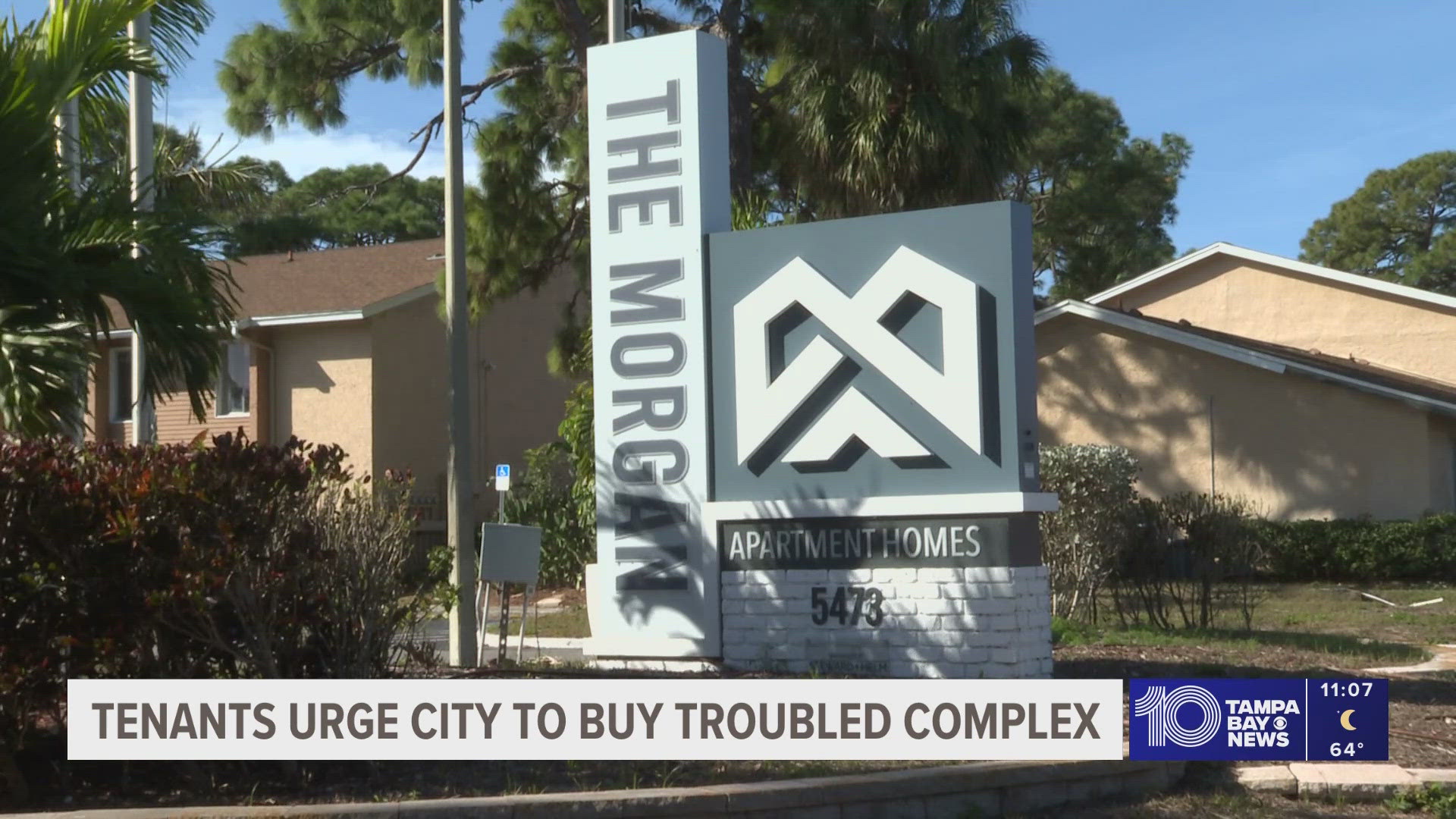Tenants urge St. Petersburg to buy The Morgan Apartments as foreclosure ...