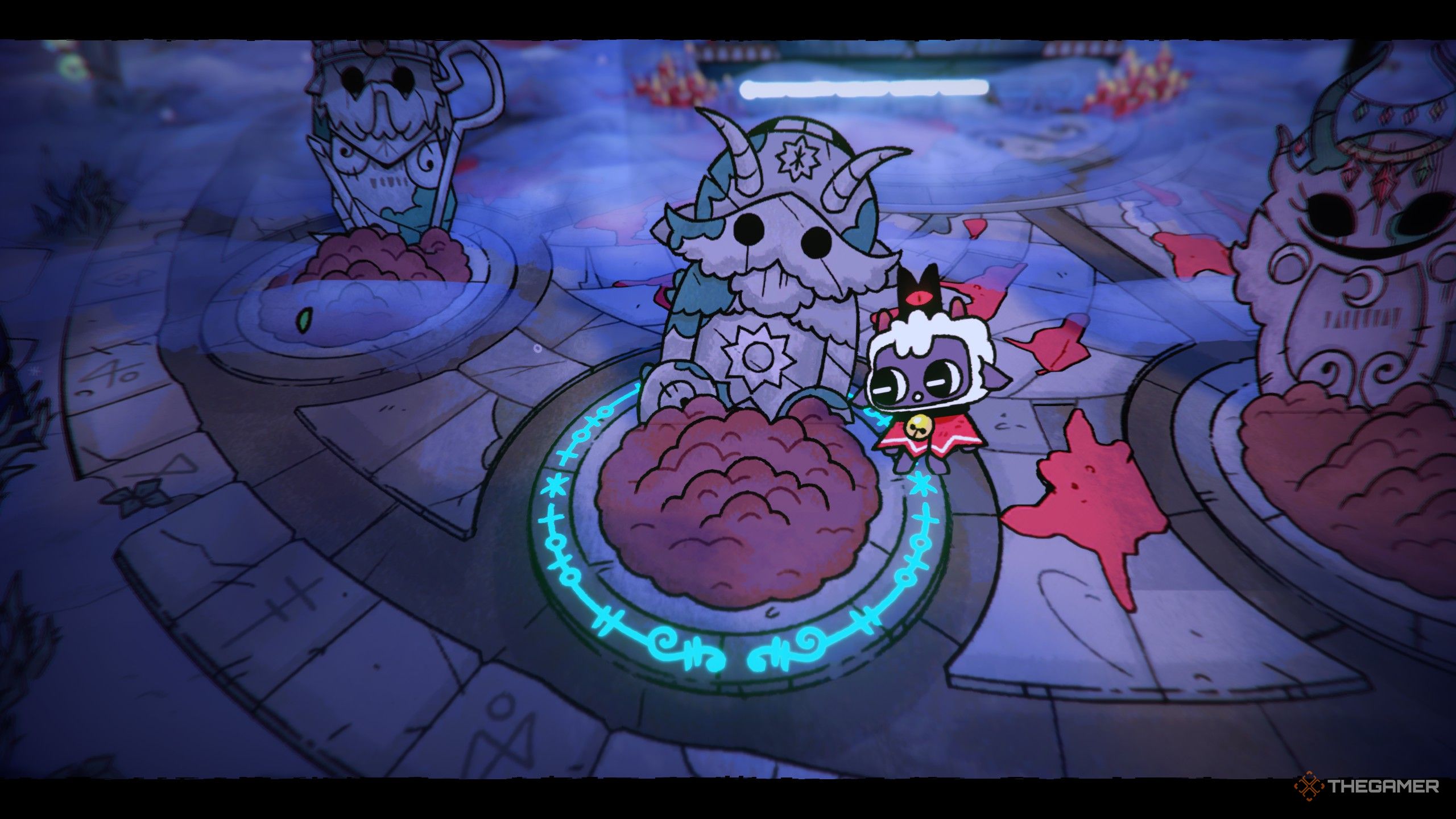 Where to find all Aza and Keru hiding spots in Cult of the Lamb: Woolhaven