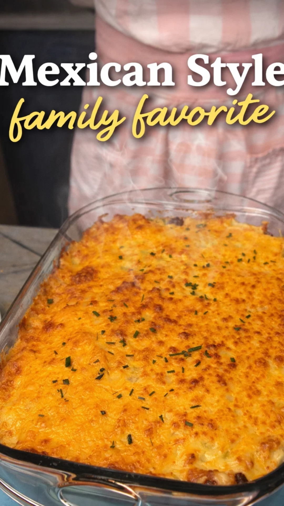 Mexican style family favorite easy casserole