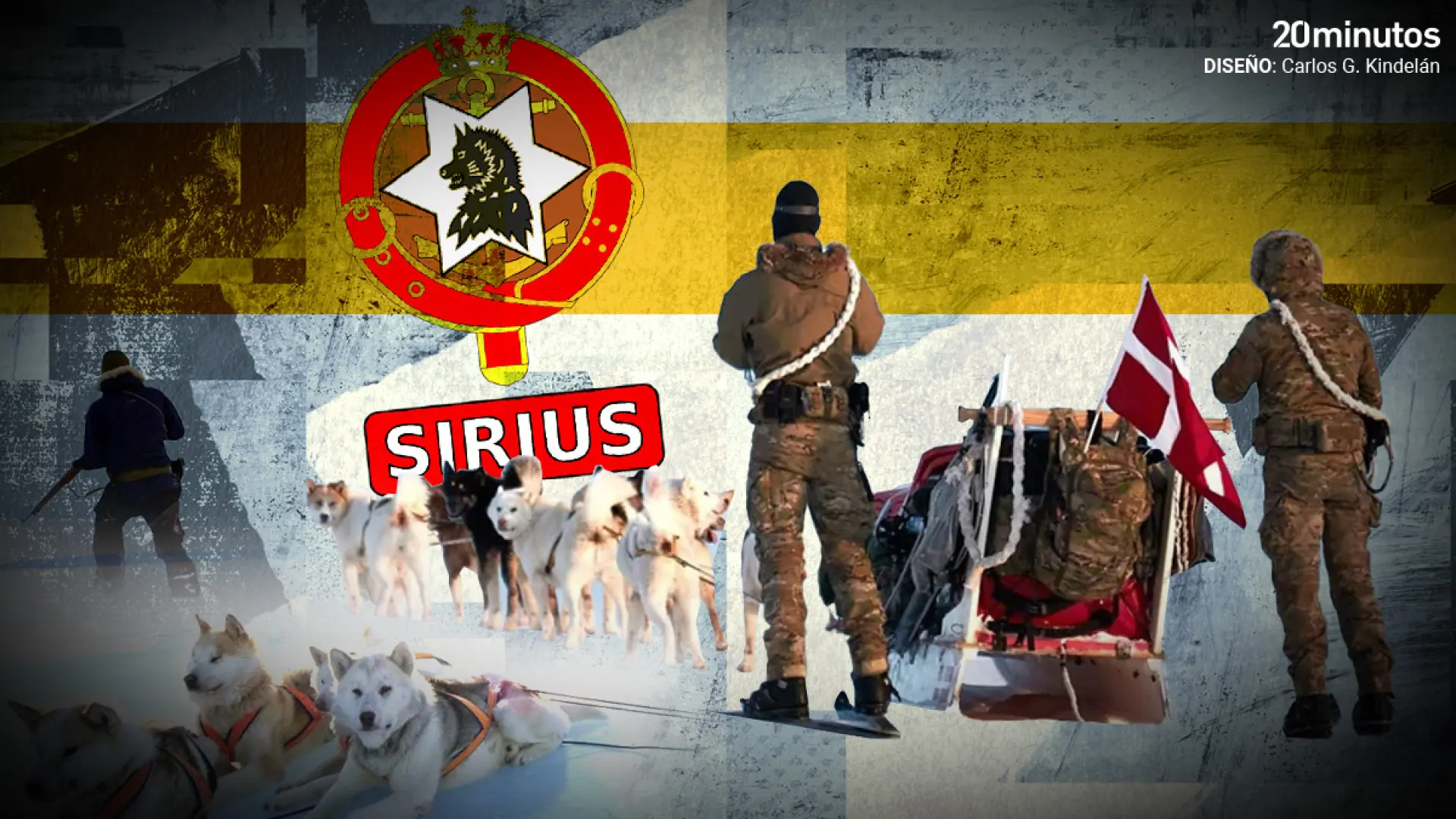 La Patrulla Sirius, la unidad con trineos de perros que protege ...