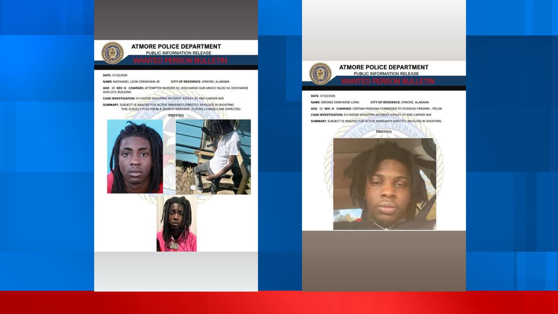 1 suspect in MLK Day shooting in Atmore surrenders, another arrested ...