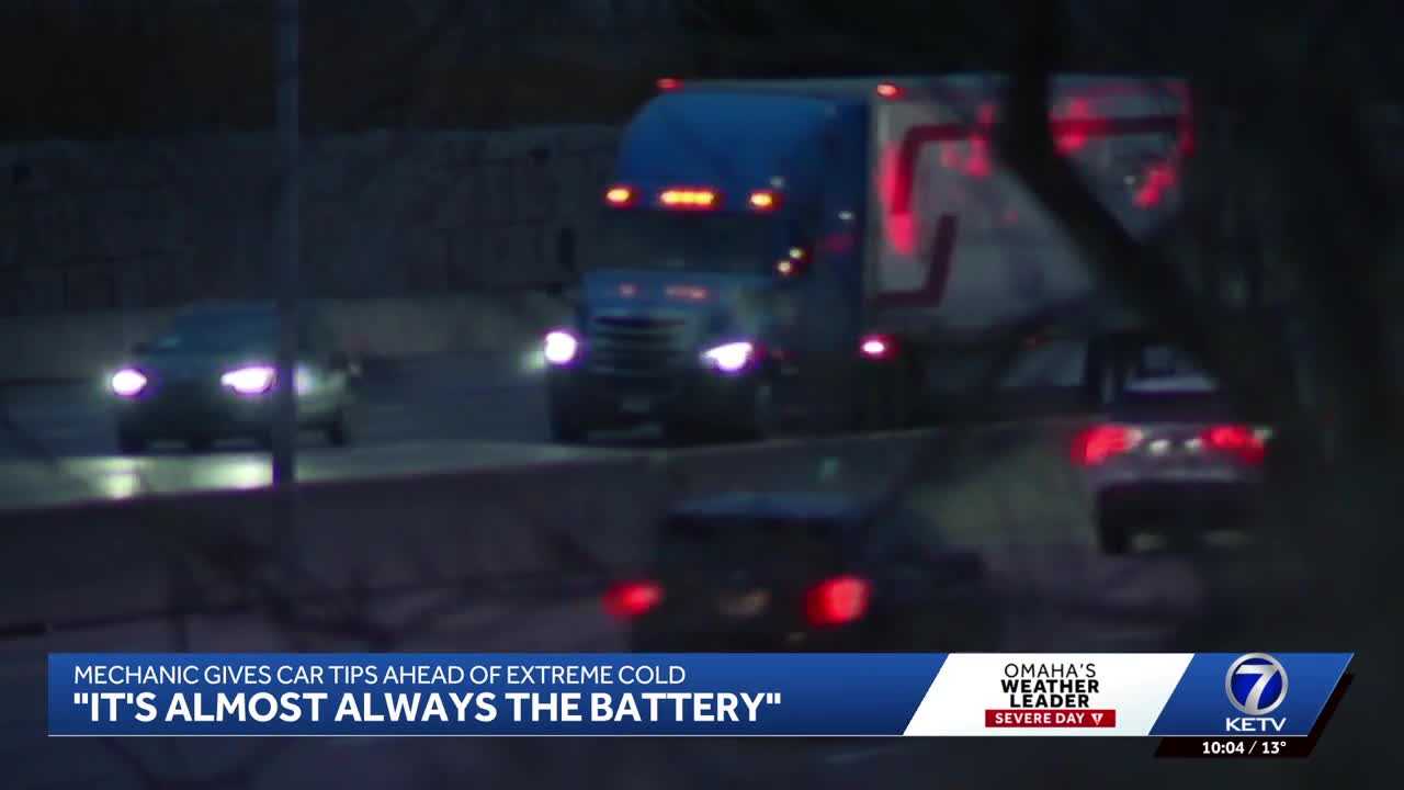 Omaha mechanic advises on car care as extreme cold hits Nebraska