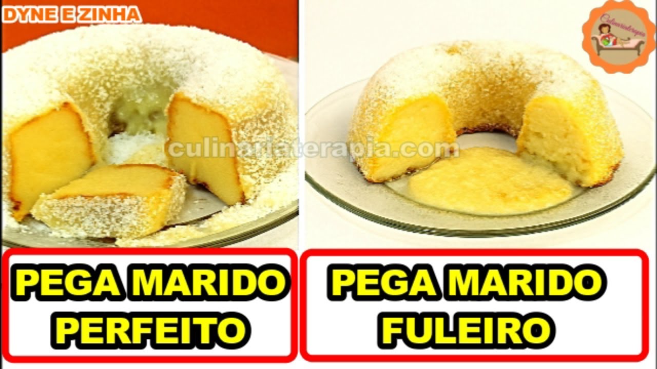 Esse é o bolo pega marido perfeito! 😍 Não pega marido fuleiro!