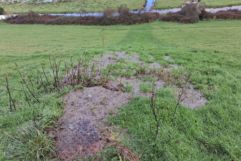 Sewage streaming down farmer's field into river in Cornwall's ...