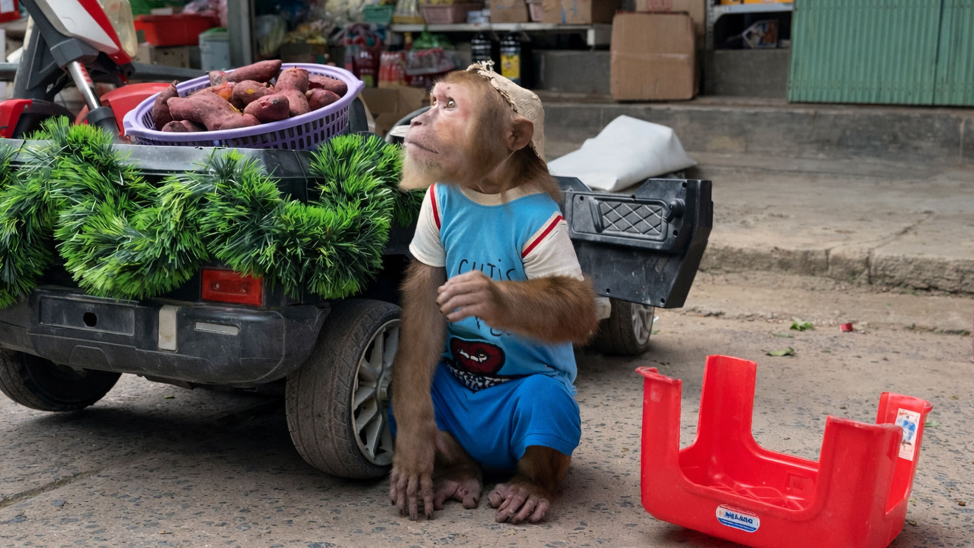 Cutis opens a market in the village