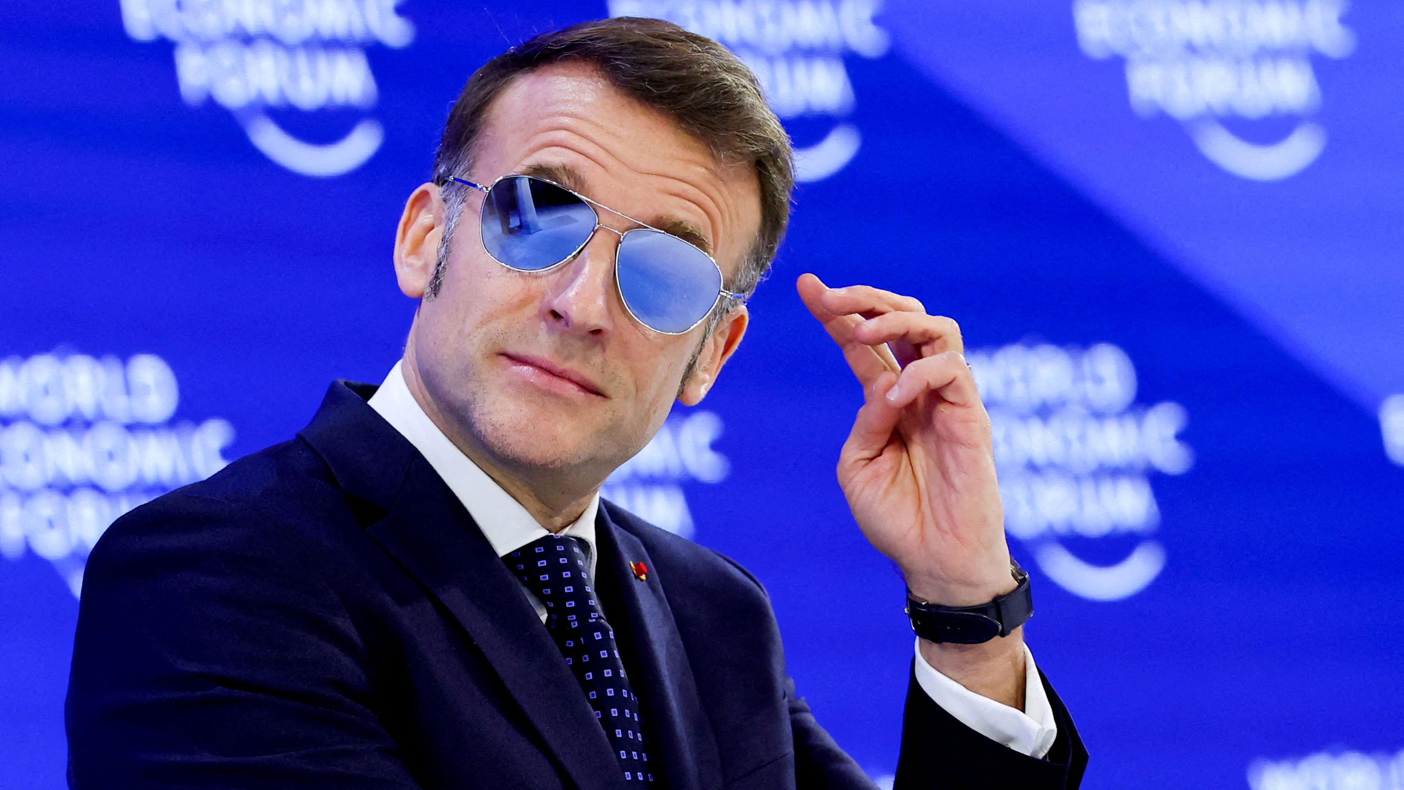 Macron's 'Top Gun' sunglasses spark sales surge for French brand