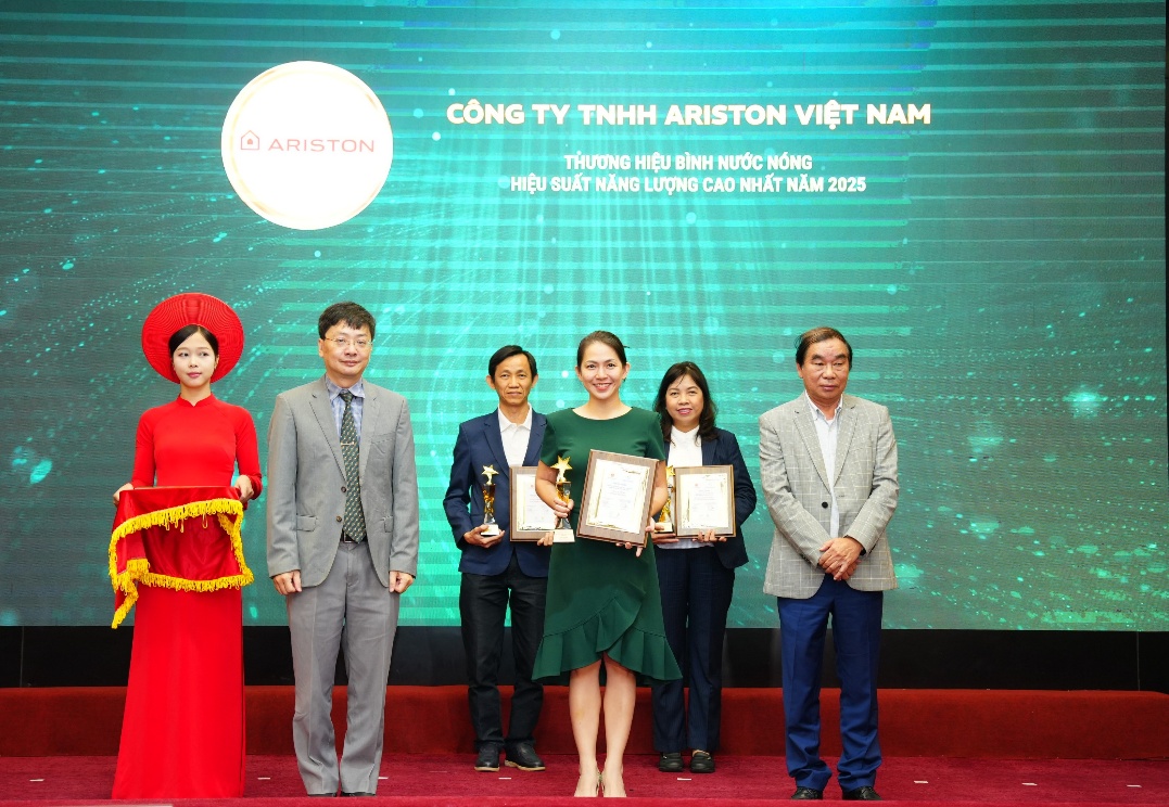 Ariston nhận hai giải thưởng do Bộ Công Thương vinh danh