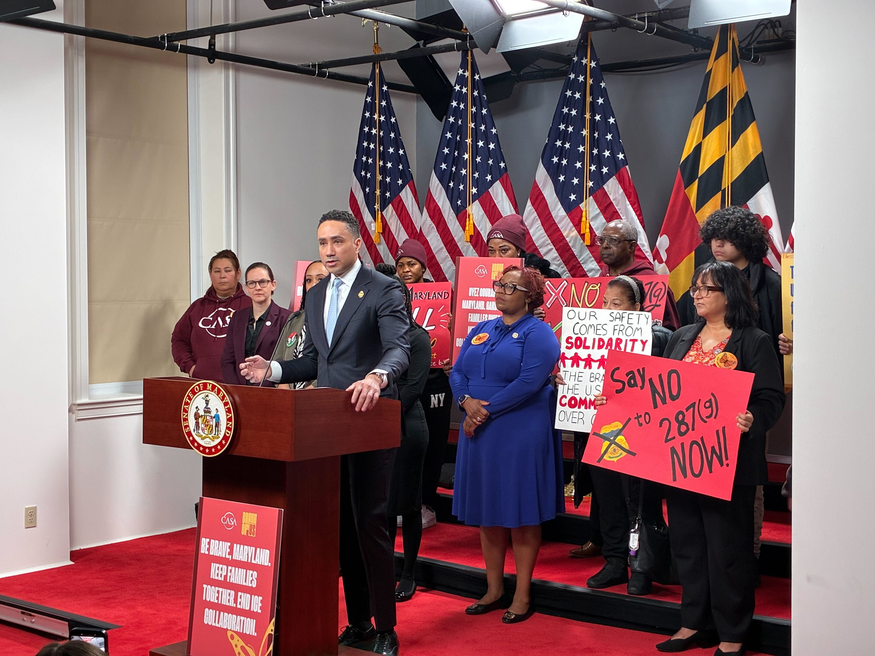2 bills aimed to rein in ICE heard by Maryland senate committee