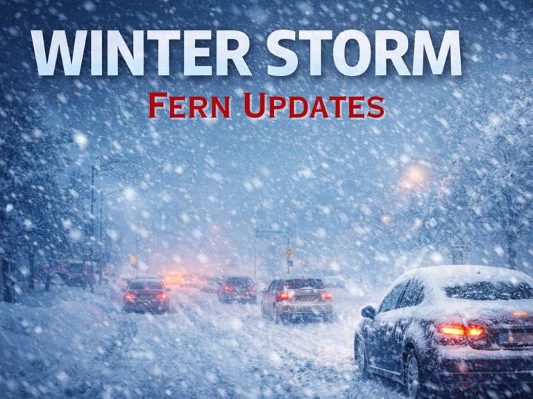 Winter storm Fern live: 130 million under alert as 'generational' storm ...