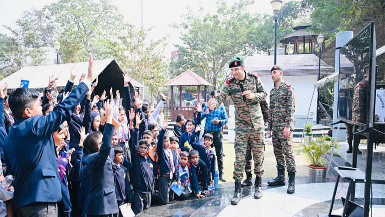 Know your army camp in Agartala: Albert Ekka Brigade connects youth