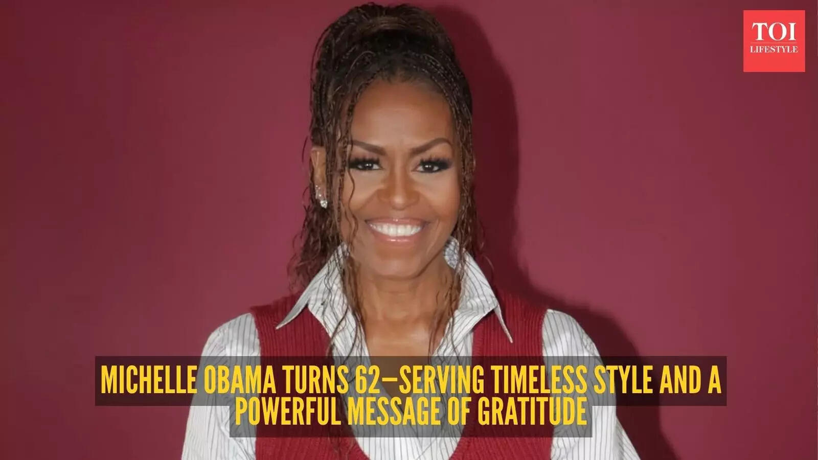 Michelle Obama’s 62nd birthday look is a lesson in quiet power and ...
